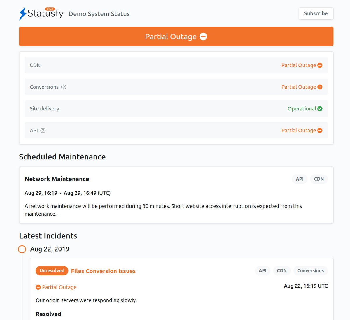 10 Best Free And Open Source Status Page Tools Instatus Blog
