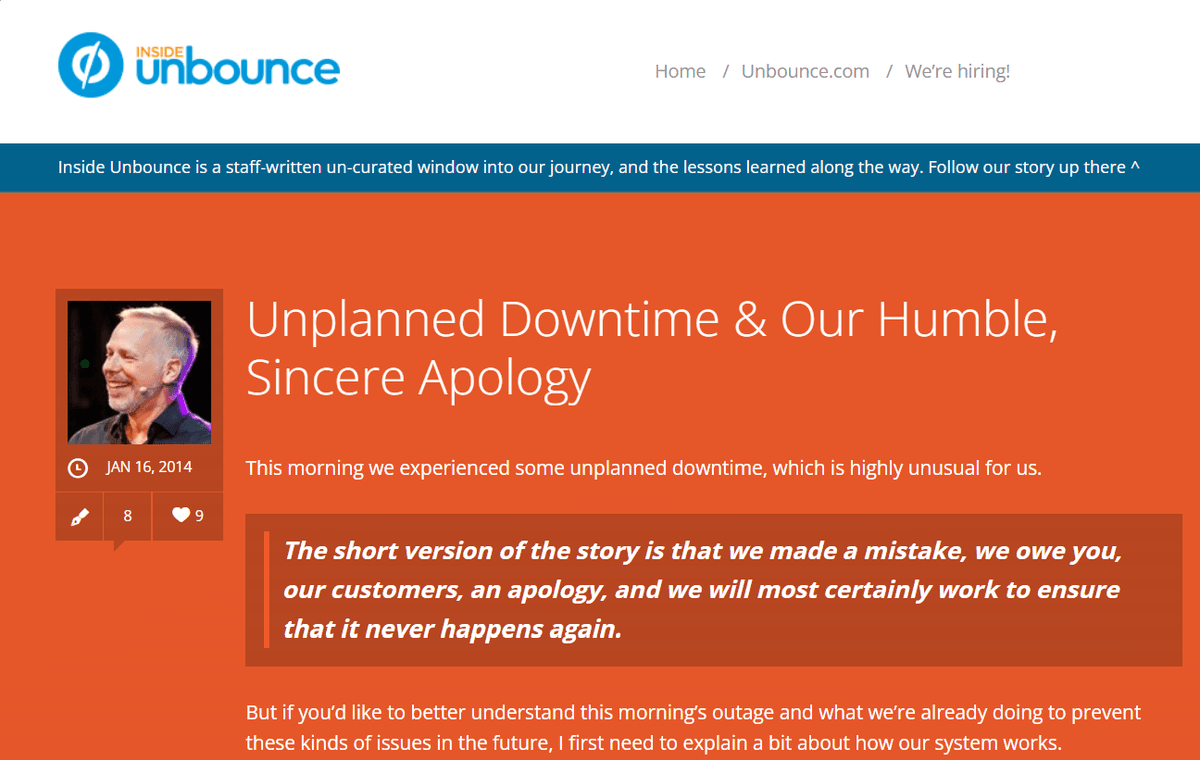 Service Interruption Notice Samples to Use ASAP – Instatus Blog ...