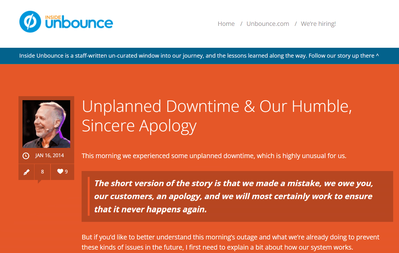 Service Interruption Notice Samples to Use ASAP – Instatus Blog ...