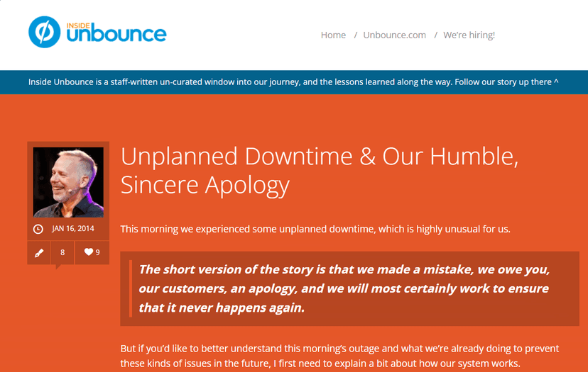 Service Interruption Notice Samples to Use ASAP – Instatus Blog ...