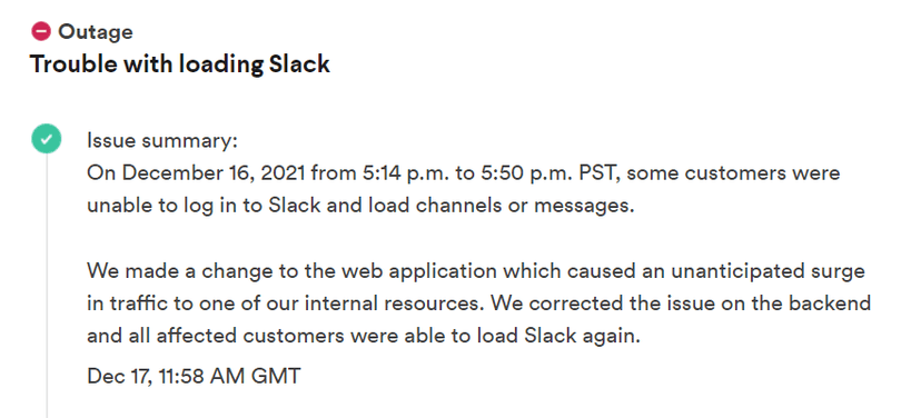 Service Interruption Notice Samples to Use ASAP – Instatus Blog ...