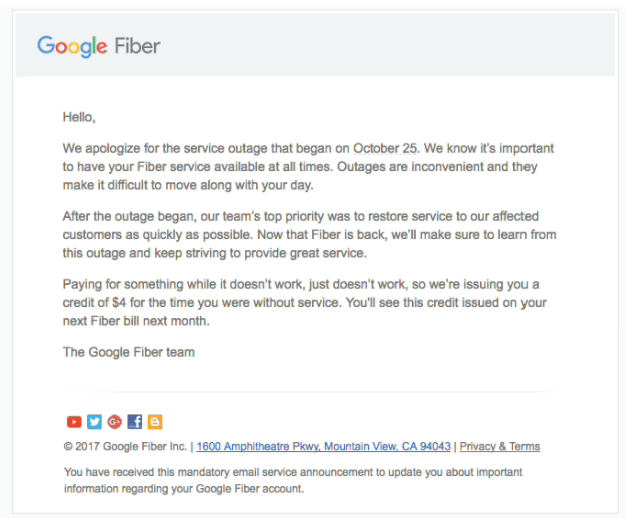 Service Interruption Notice Samples to Use ASAP – Instatus Blog ...