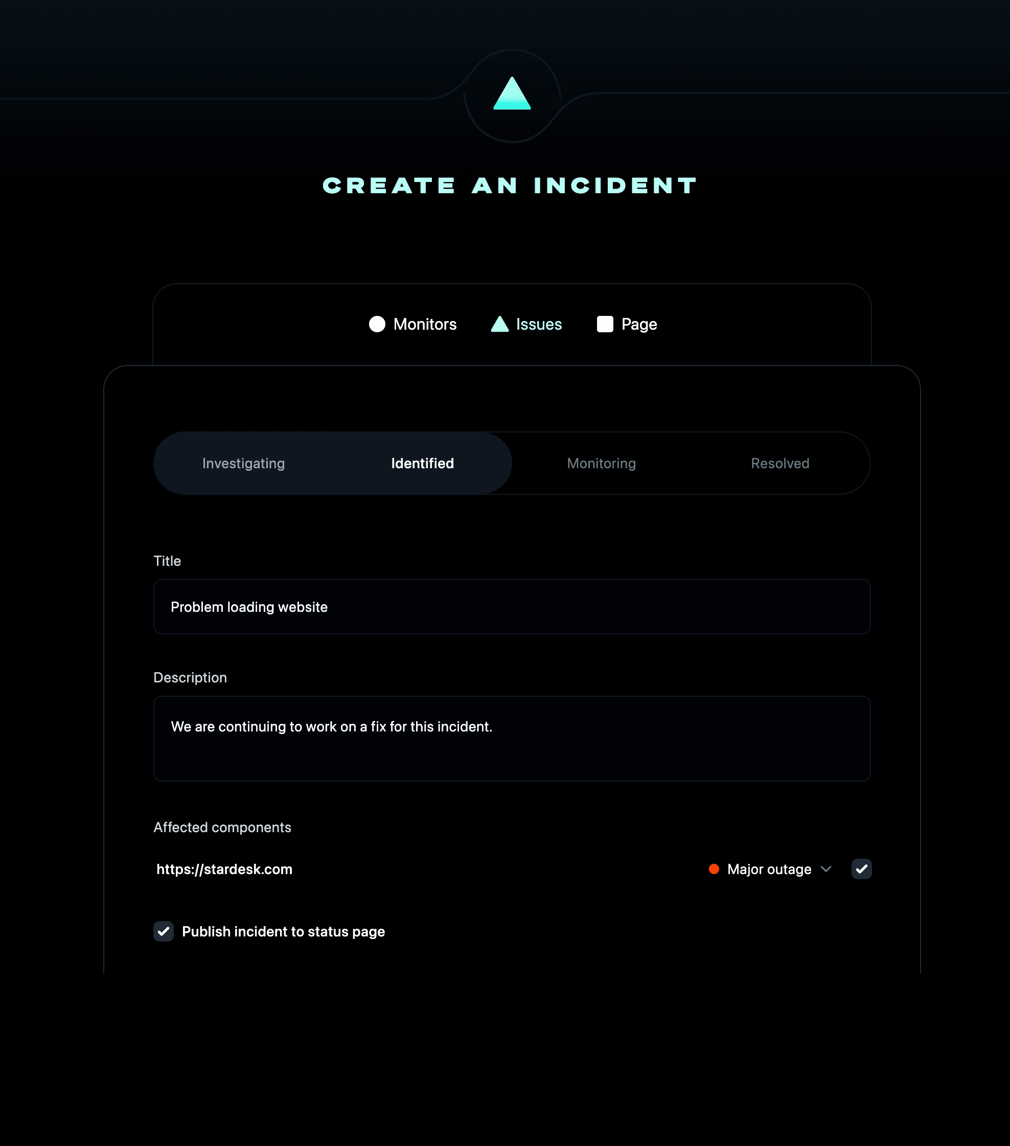 Get started with Instatus – Instatus Help