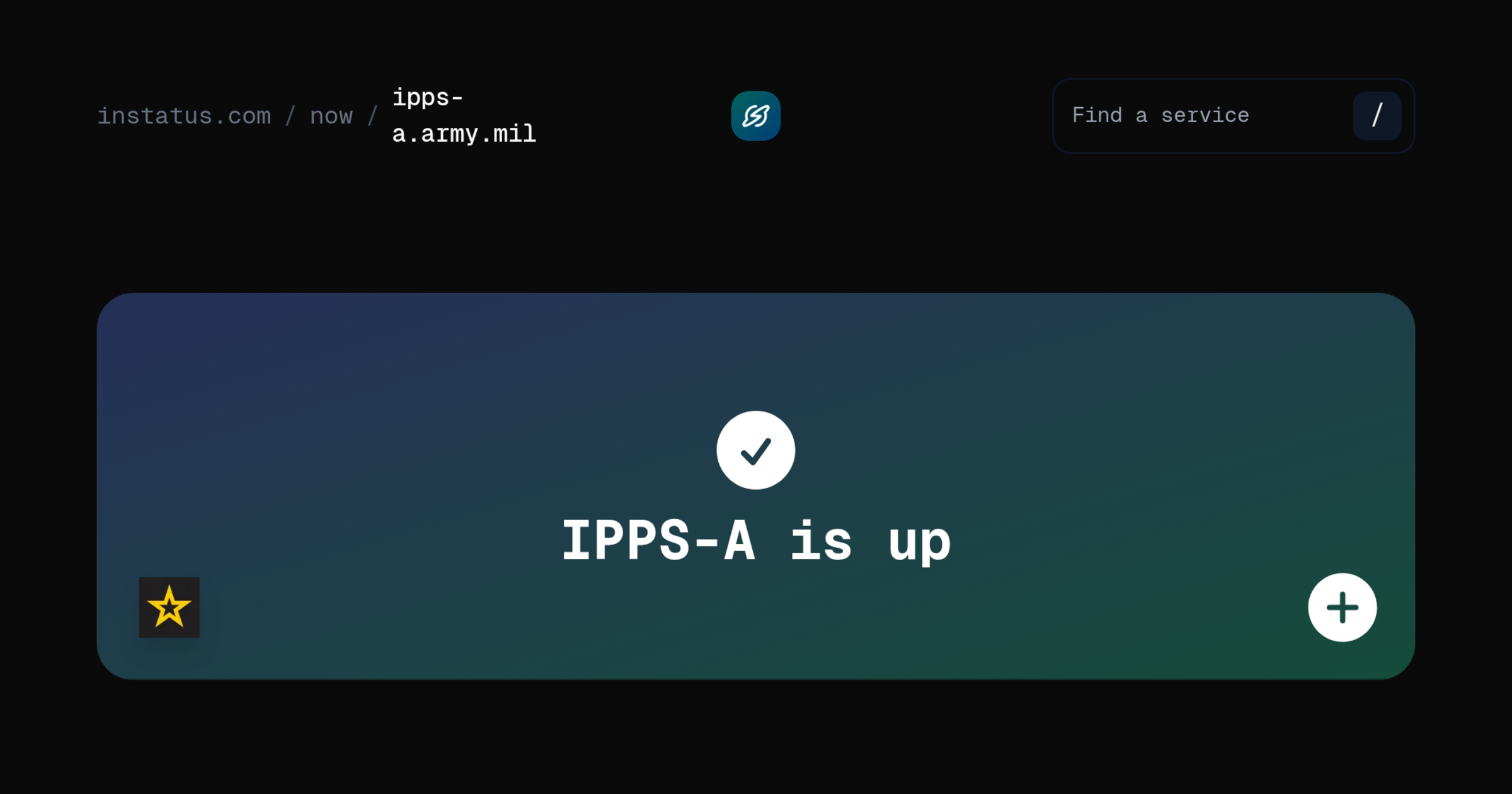 Is IPPS-A down? · now/ipps-a.army.mil – Instatus Now
