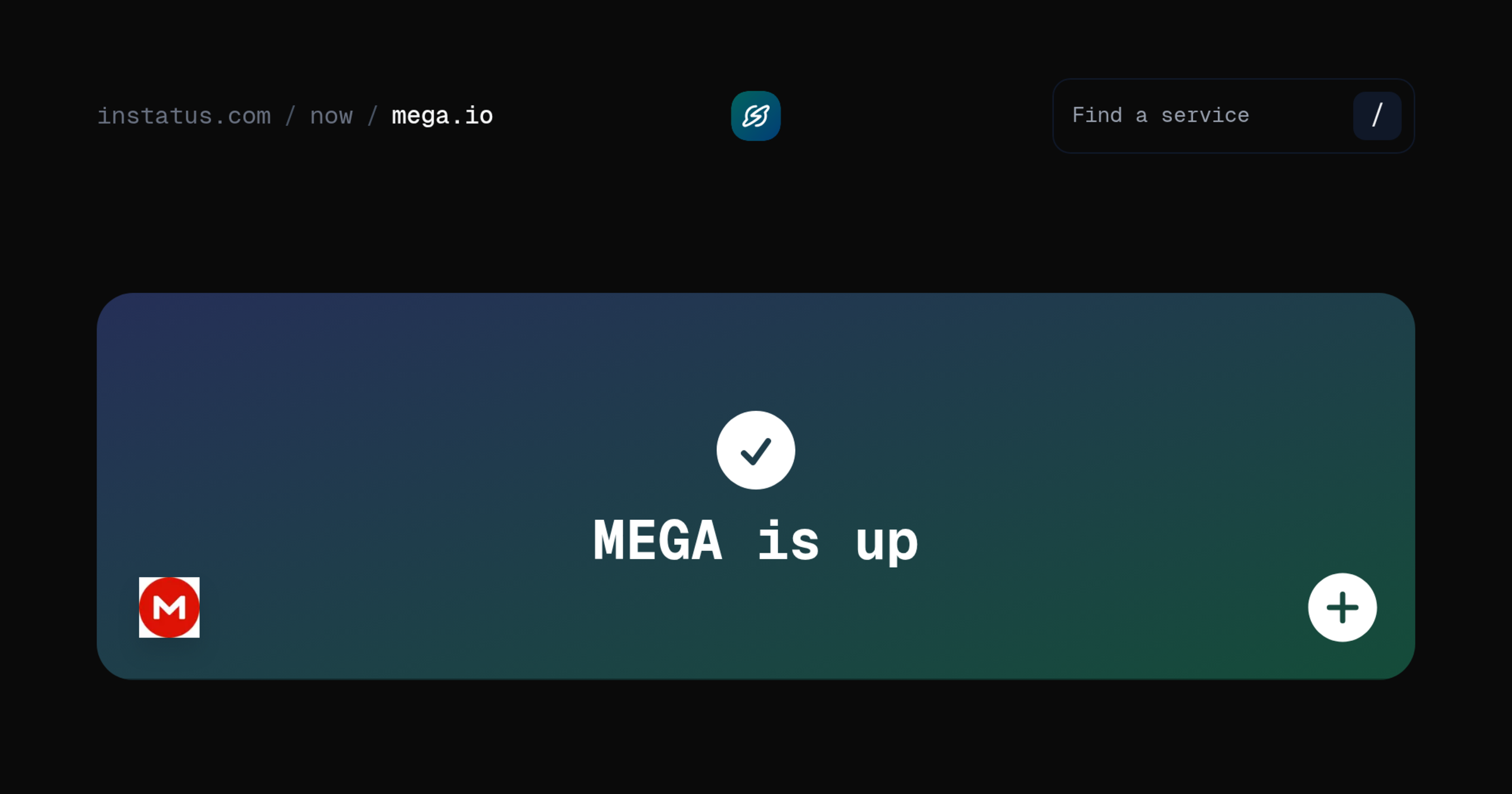 Is MEGA down? · now/mega.io – Instatus Now